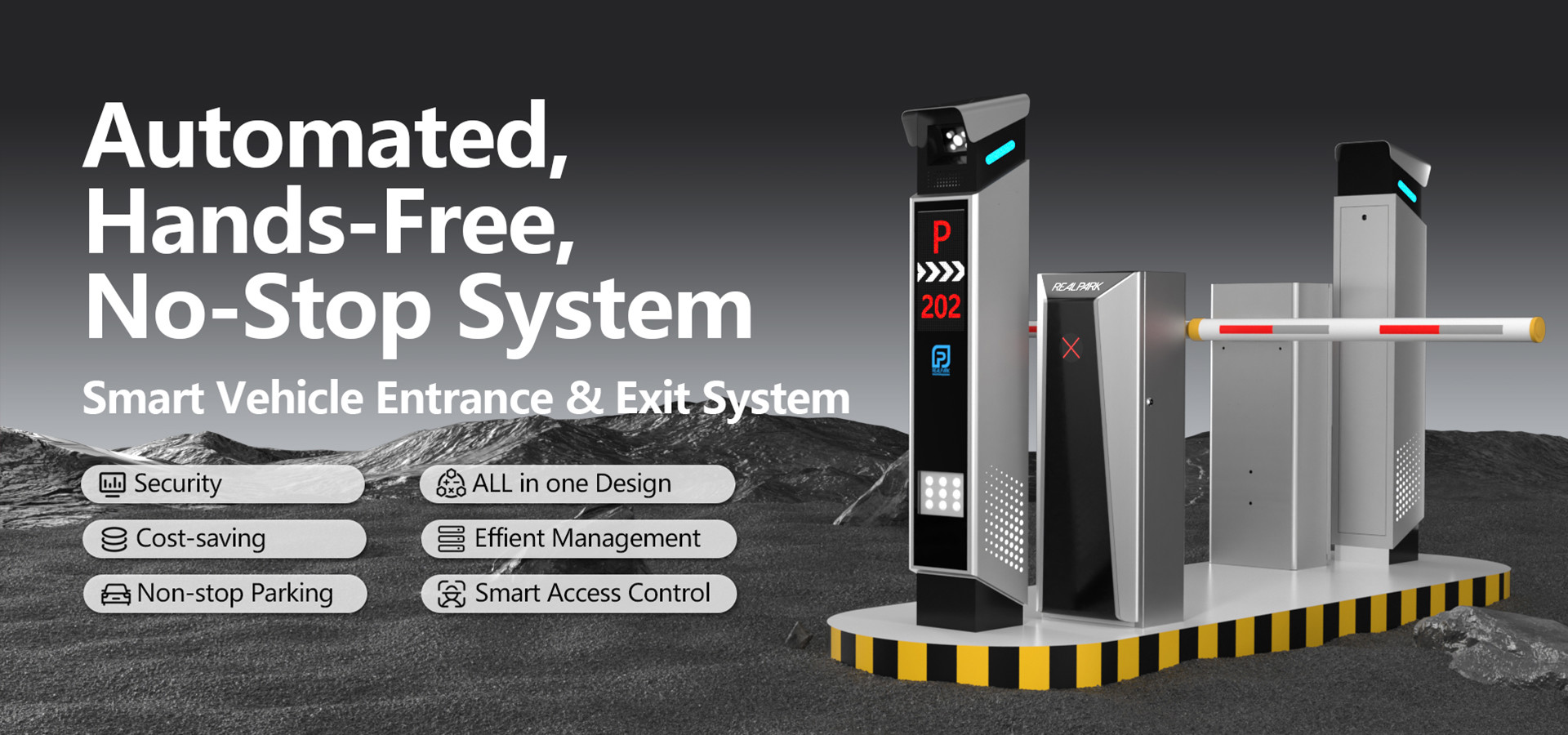 Quality License Plate Recognition Parking System & Parking Guidance ...